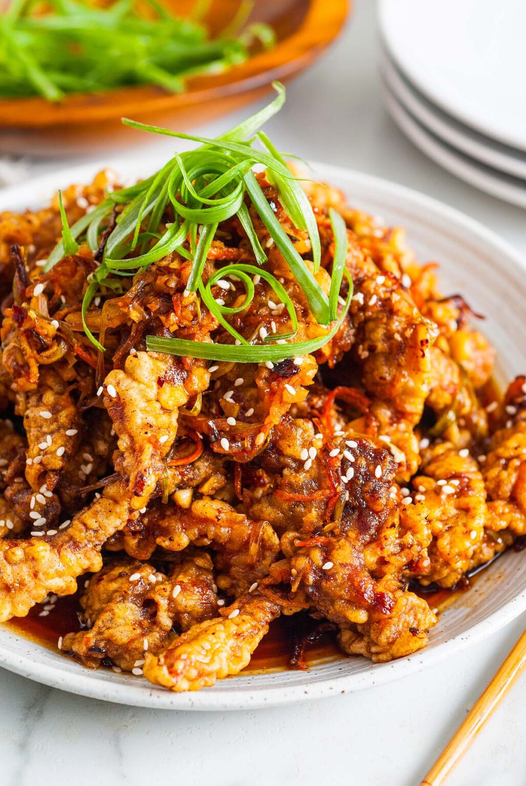 Crispy Ginger Beef - xoxoBella