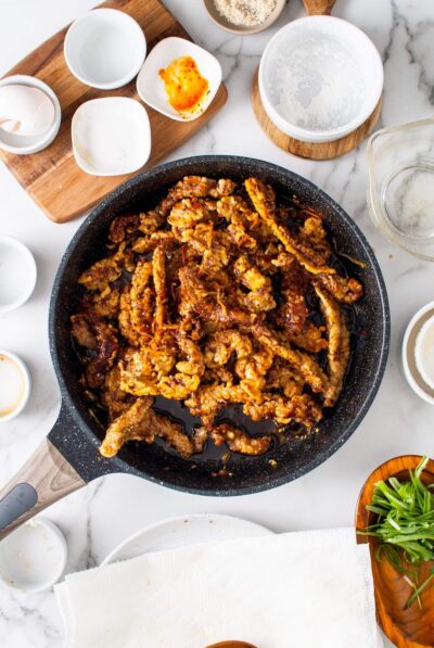 Crispy Ginger Beef - xoxoBella