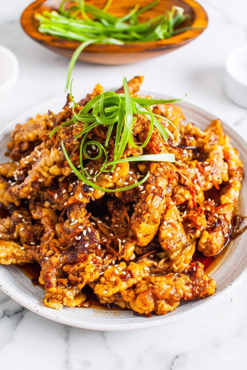 Crispy Ginger Beef - xoxoBella