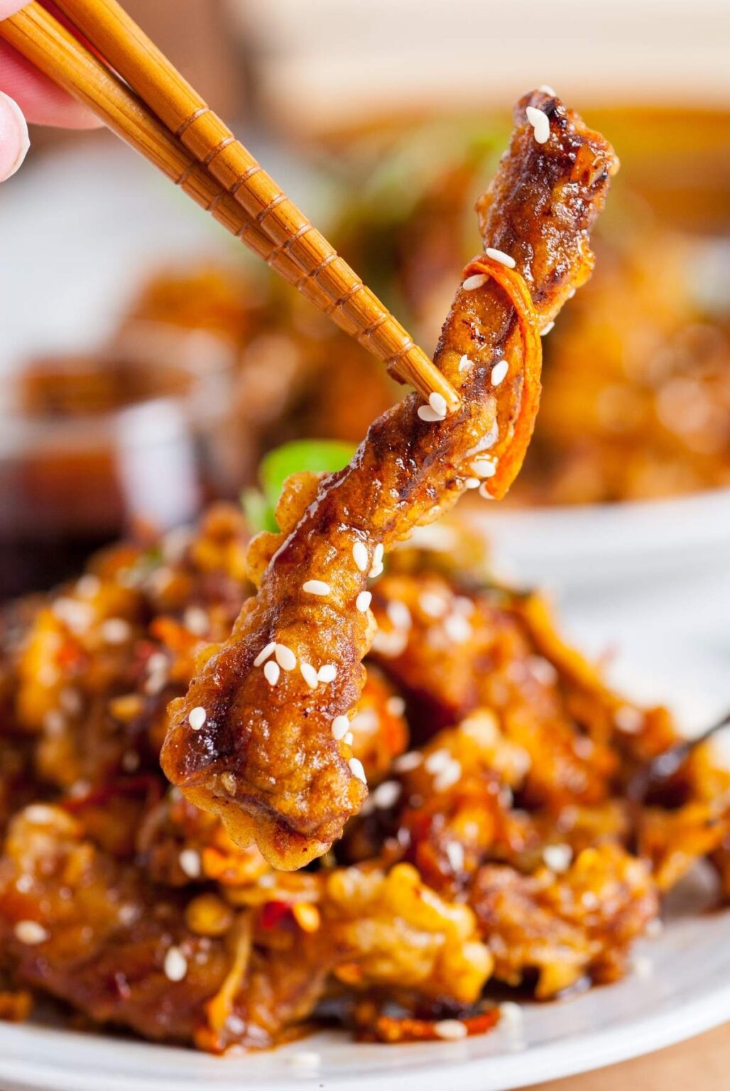 Crispy Ginger Beef - xoxoBella