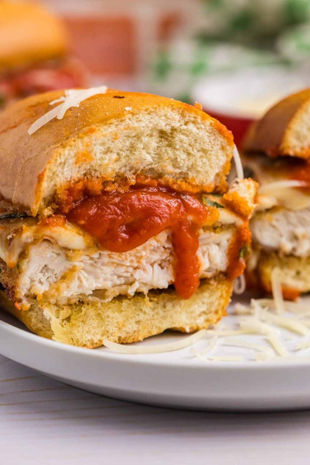 Chicken Parmesan Subs - xoxoBella