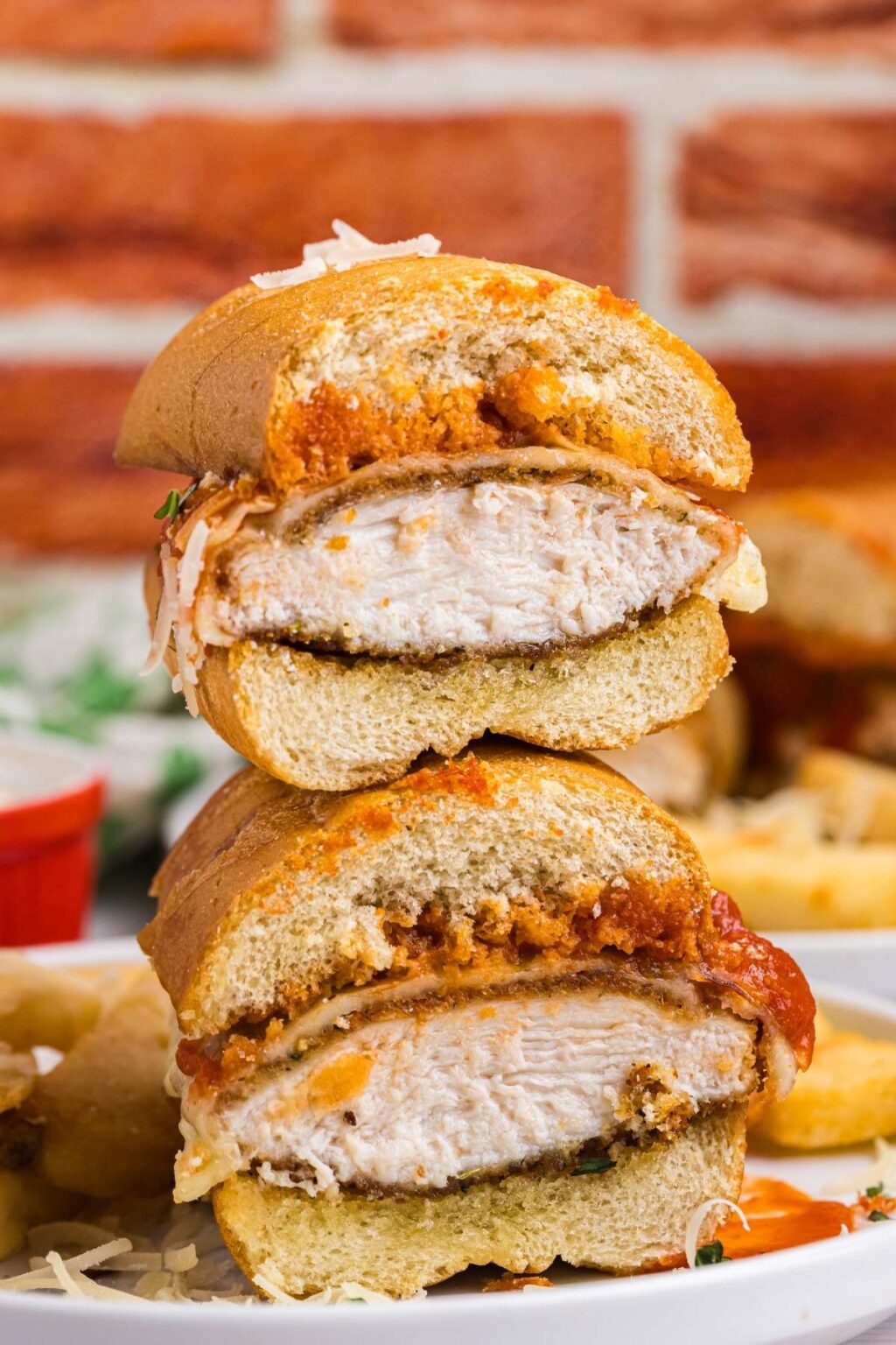 Chicken Parmesan Subs - xoxoBella