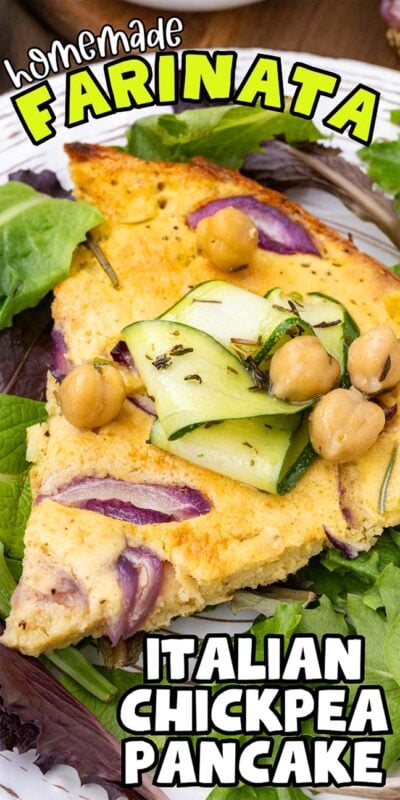 Farinata - Italian Chickpea Pancake Flatbread - xoxoBella