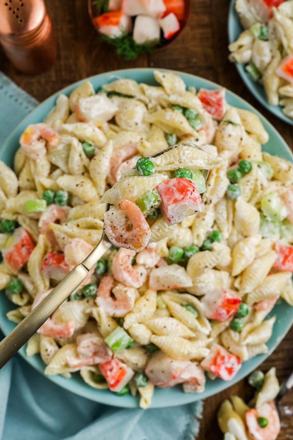 Seafood Pasta Salad - xoxoBella