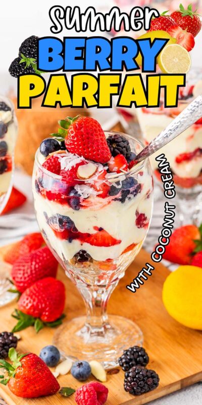 Mixed Berry Parfait - xoxoBella