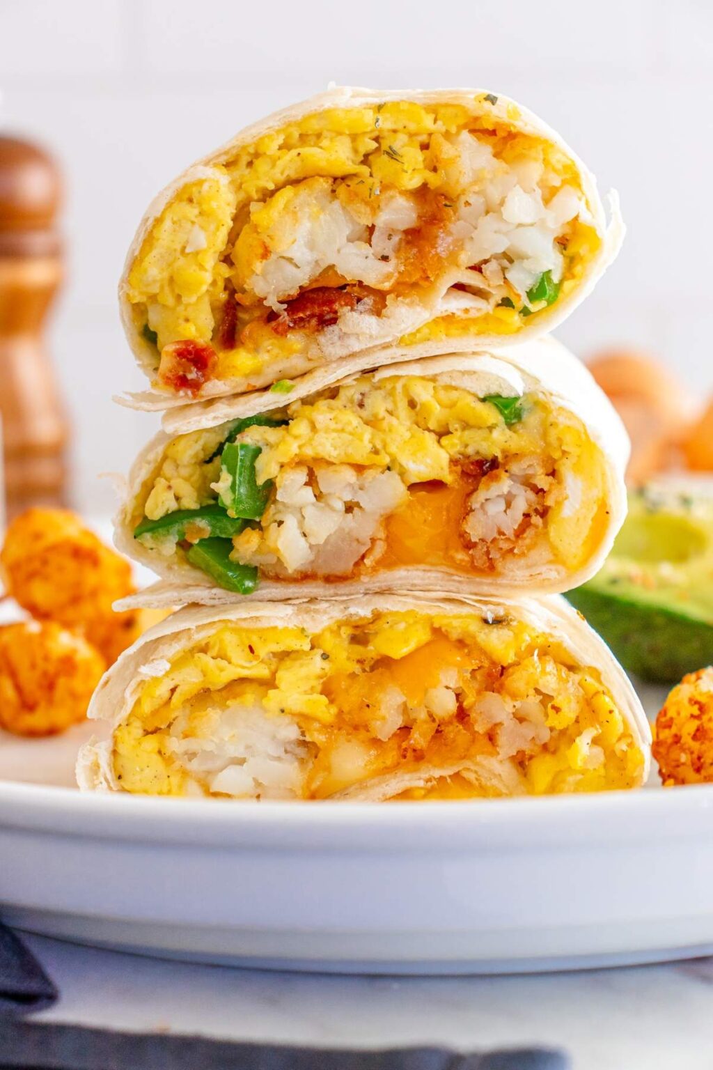 Breakfast Burritos - xoxoBella