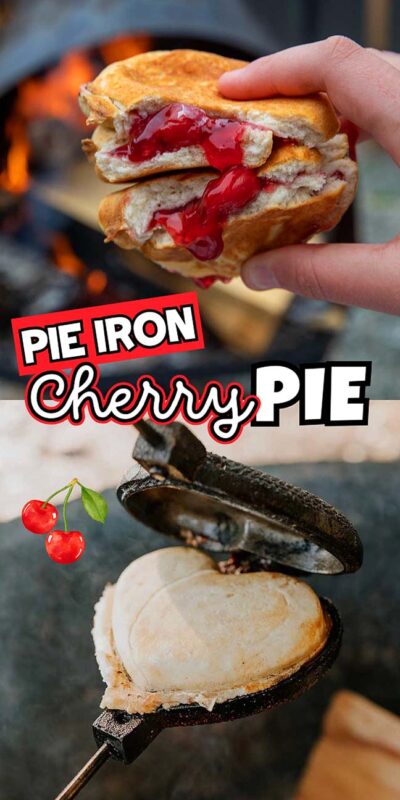 Pie Iron Cherry Pie - xoxoBella