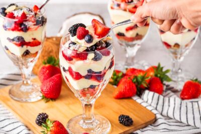 Mixed Berry Parfait - xoxoBella