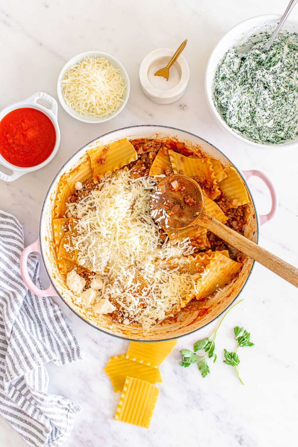 Sheet Pan Lasagna - xoxoBella