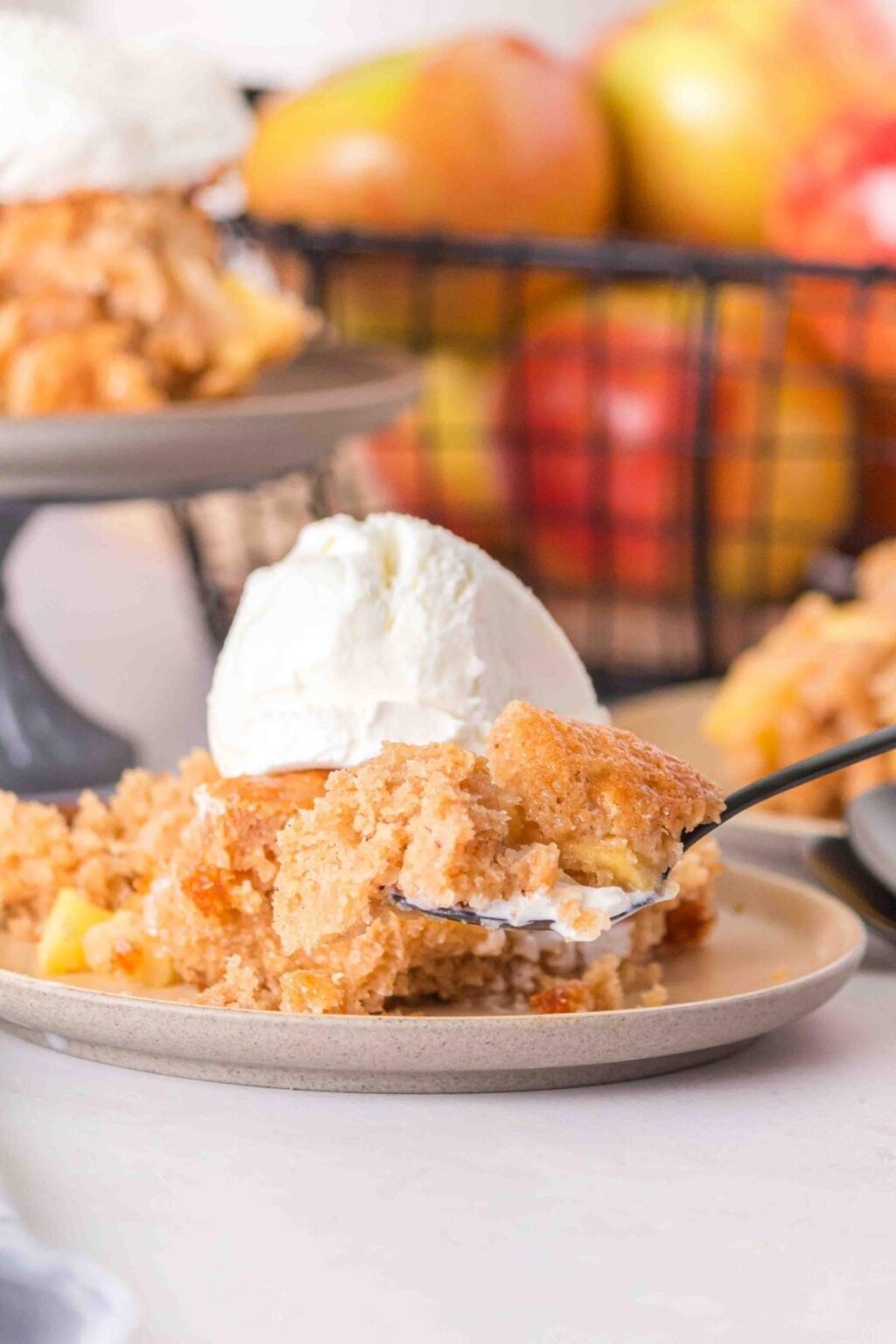 Bisquick Apple Cobbler - xoxoBella