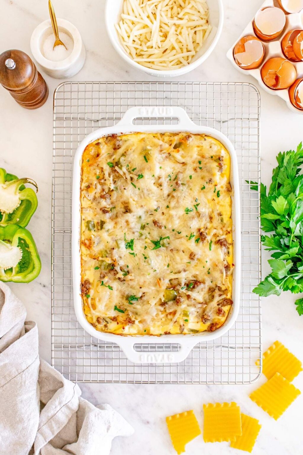 Breakfast Lasagna - xoxoBella