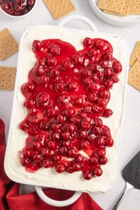 Cherry Cheesecake Icebox Cake - xoxoBella