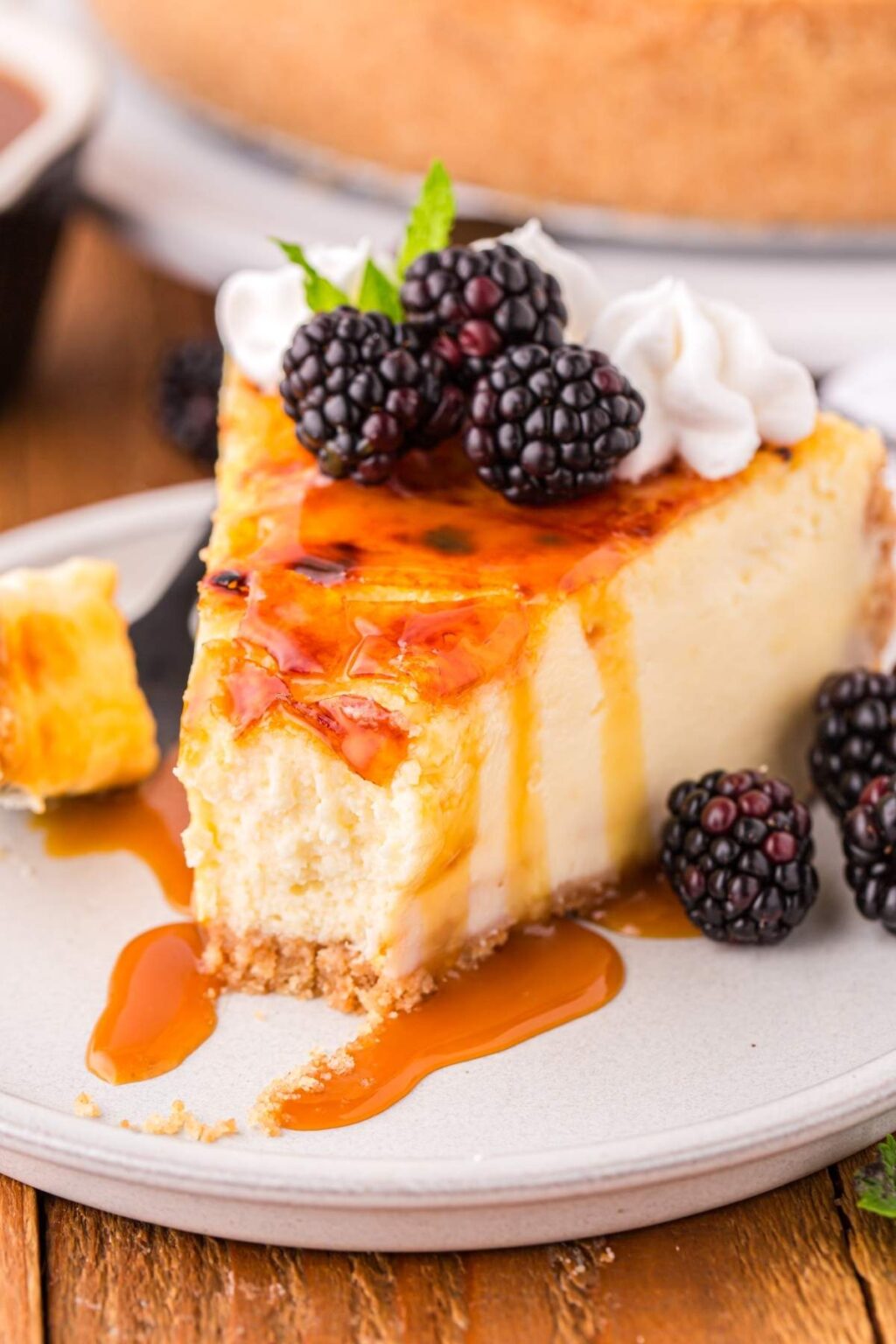 Creme Brûlée Cheesecake - xoxoBella