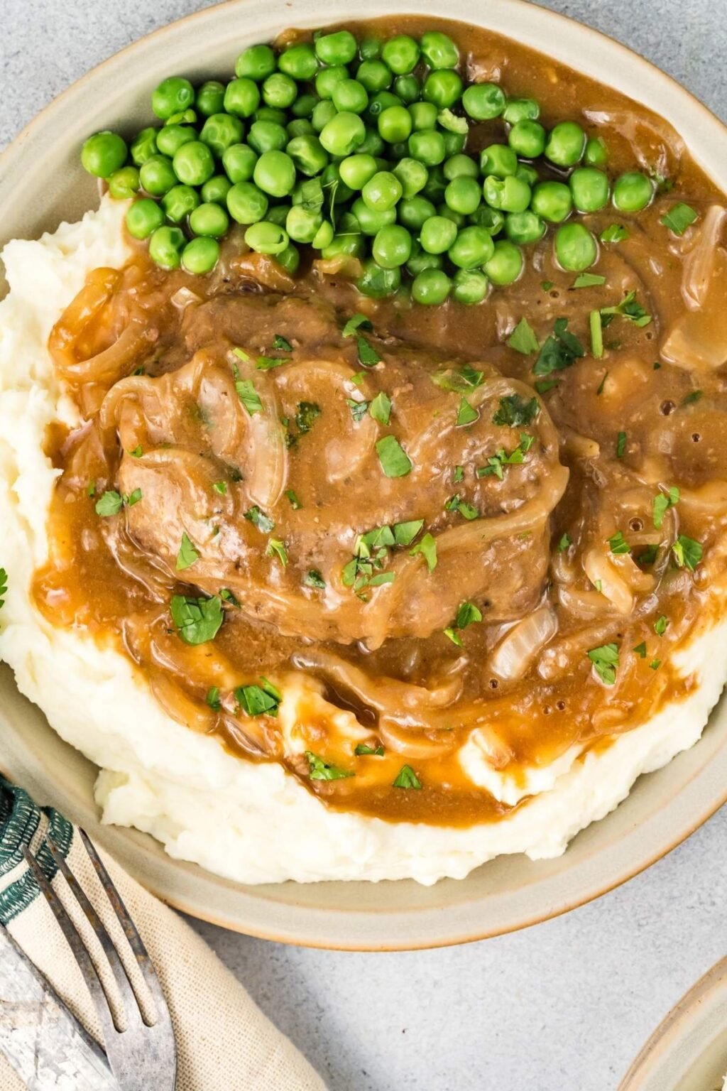 Hamburger Steak and Gravy - xoxoBella