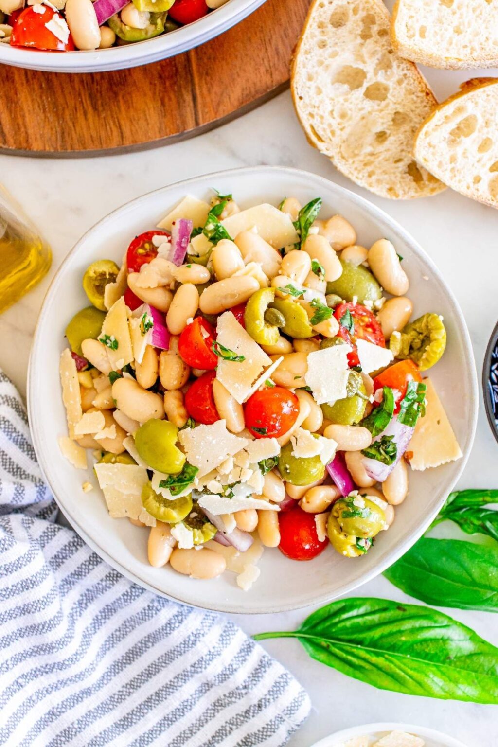 Italian White Bean Salad - xoxoBella