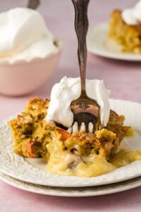 Old Fashioned Rhubarb Custard Cake - xoxoBella