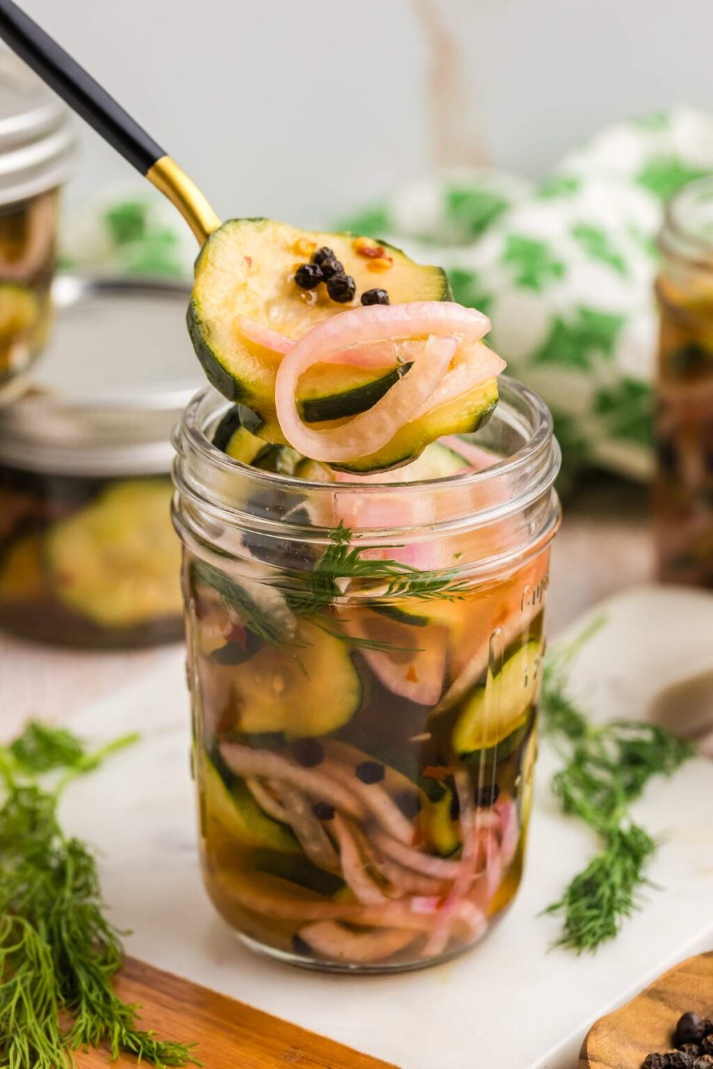 Spicy Dill Pickles - xoxoBella