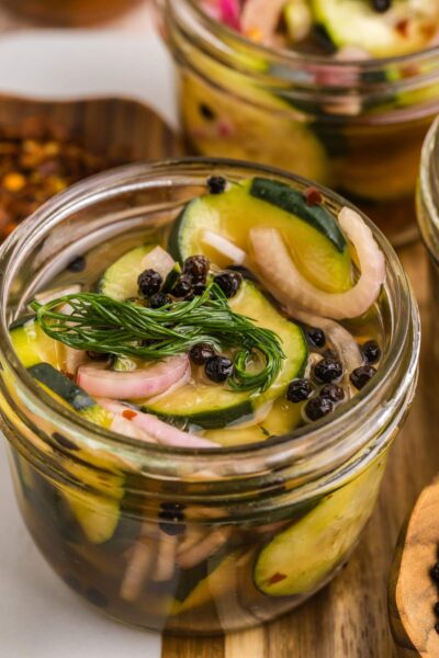 Spicy Dill Pickles - xoxoBella