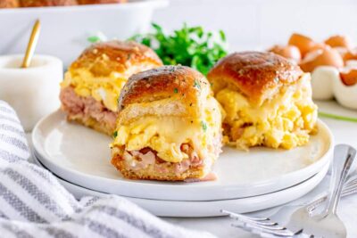 Breakfast Sliders - xoxoBella