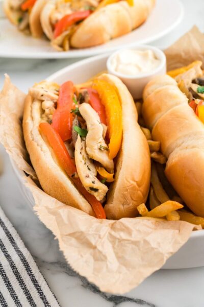 Chicken Philly Sandwiches - xoxoBella