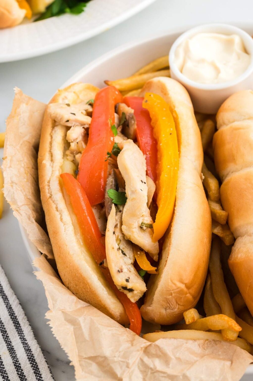Chicken Philly Sandwiches - xoxoBella