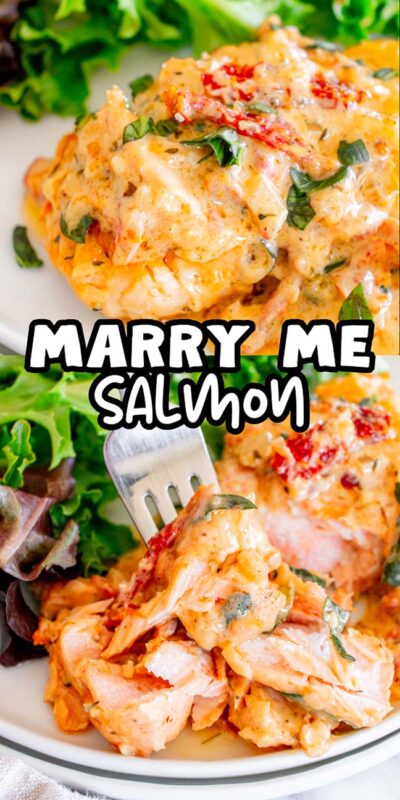 Creamy Tuscan Marry Me Salmon - xoxoBella
