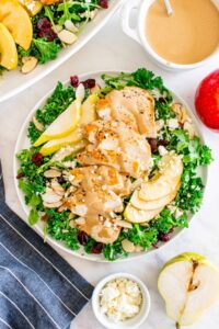 Autumn Salad with Chicken - xoxoBella