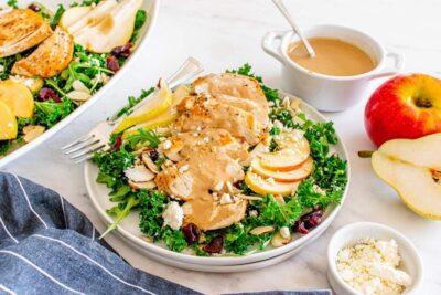 Autumn Salad with Chicken - xoxoBella