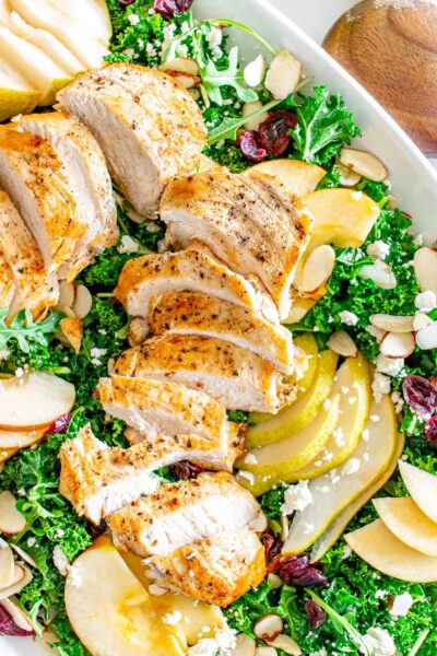 Autumn Salad with Chicken - xoxoBella