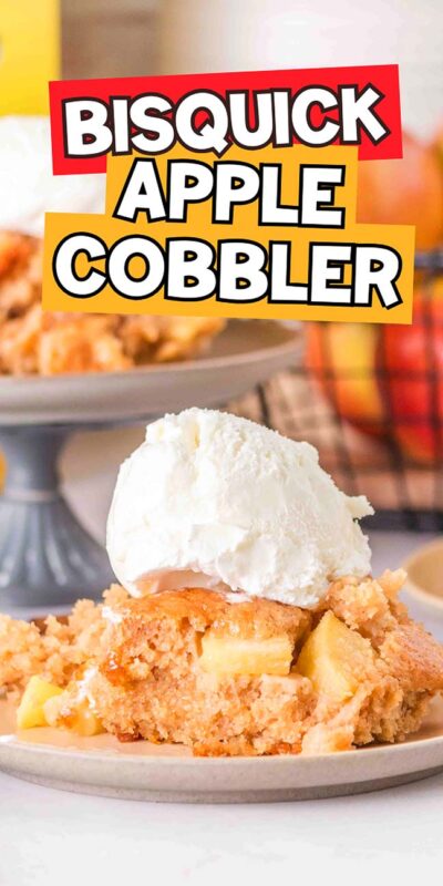 Bisquick Apple Cobbler - xoxoBella