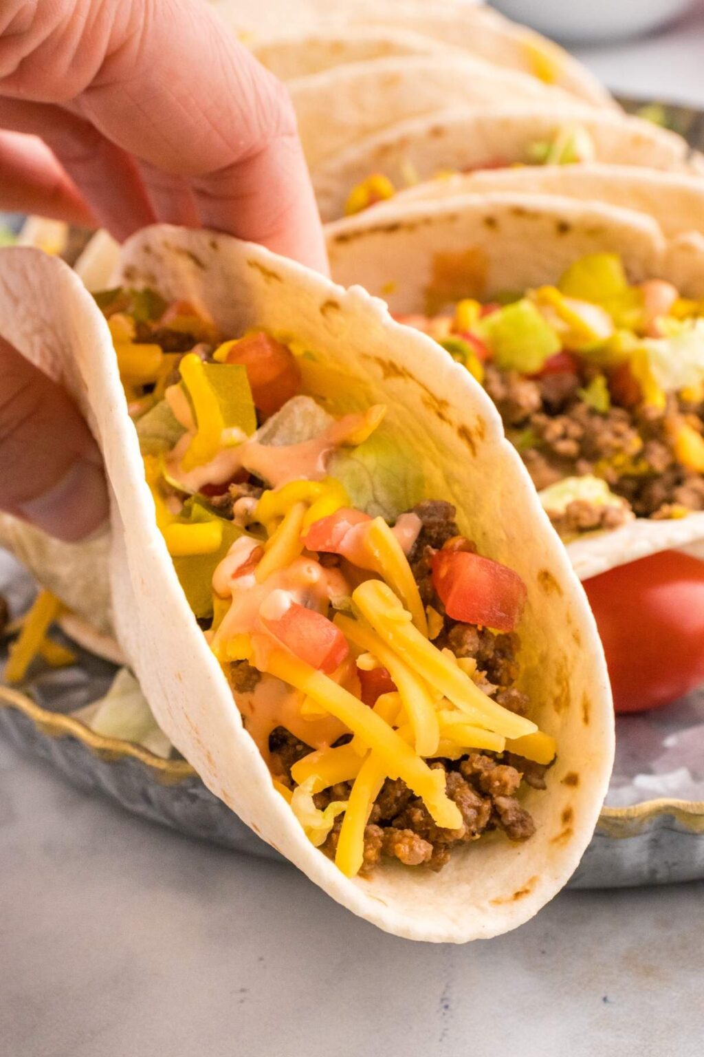 Cheeseburger Tacos - xoxoBella