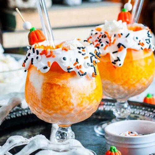Halloween Ice Cream Floats - xoxoBella