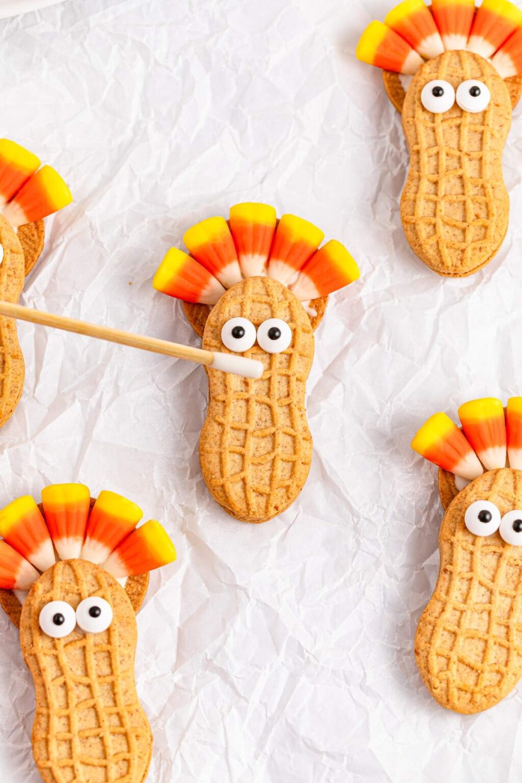Nutter Butter Turkey Cookies - xoxoBella