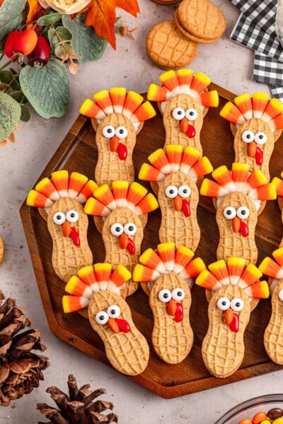 Nutter Butter Turkey Cookies - xoxoBella
