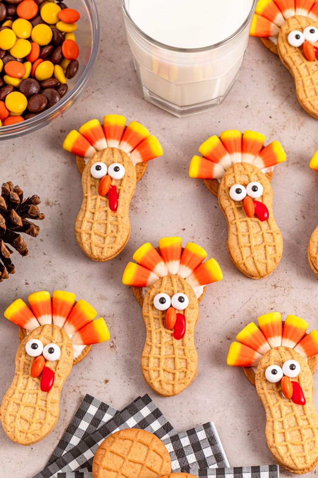 Nutter Butter Turkey Cookies - xoxoBella