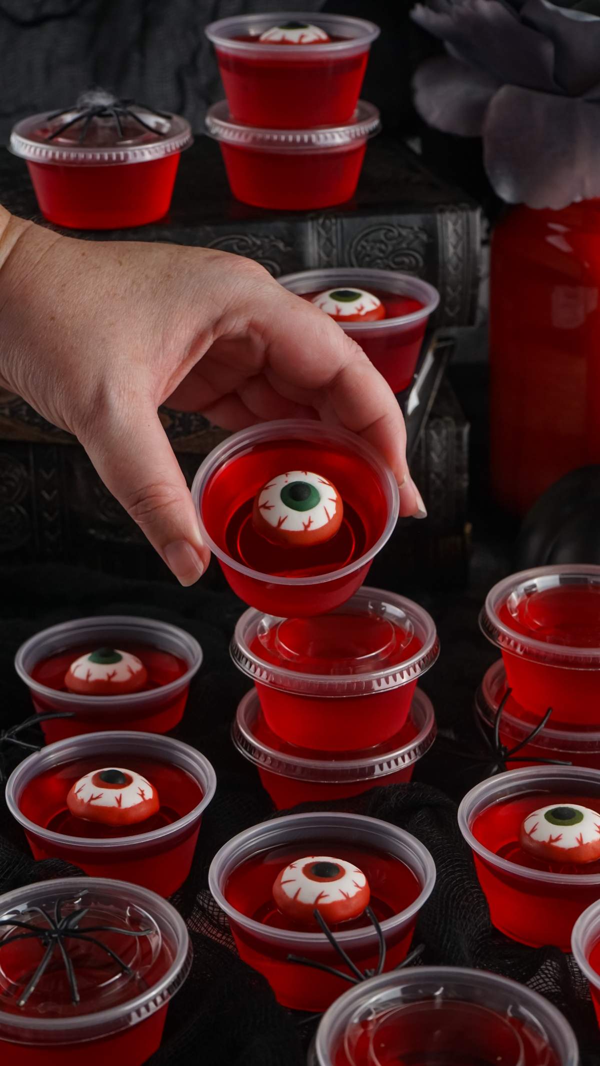 Halloween Eyeball Jello Shots - xoxoBella