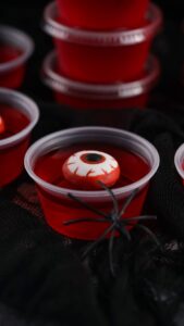 Halloween Eyeball Jello Shots - xoxoBella