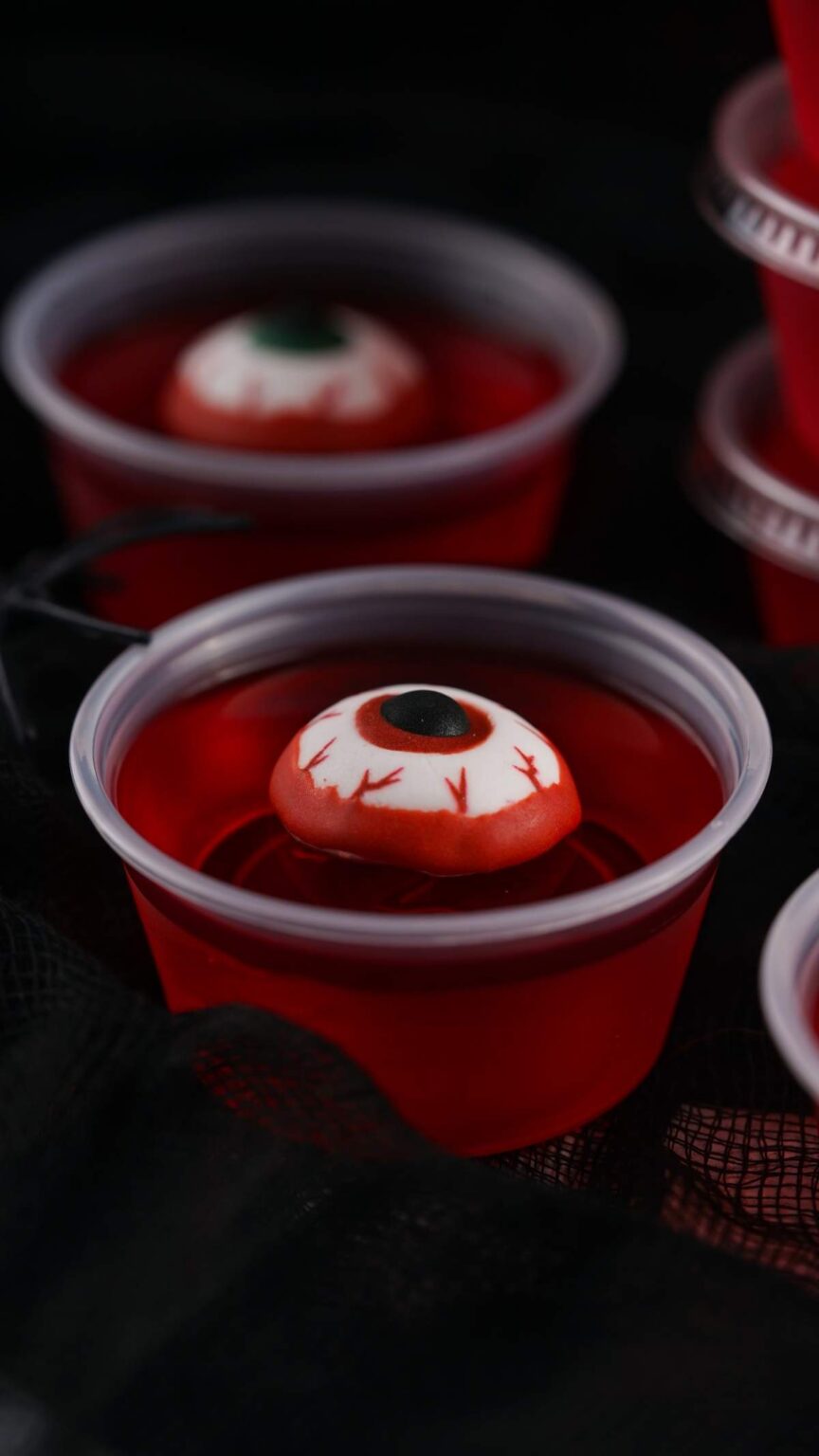 Halloween Eyeball Jello Shots - xoxoBella