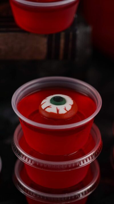 Halloween Eyeball Jello Shots - xoxoBella