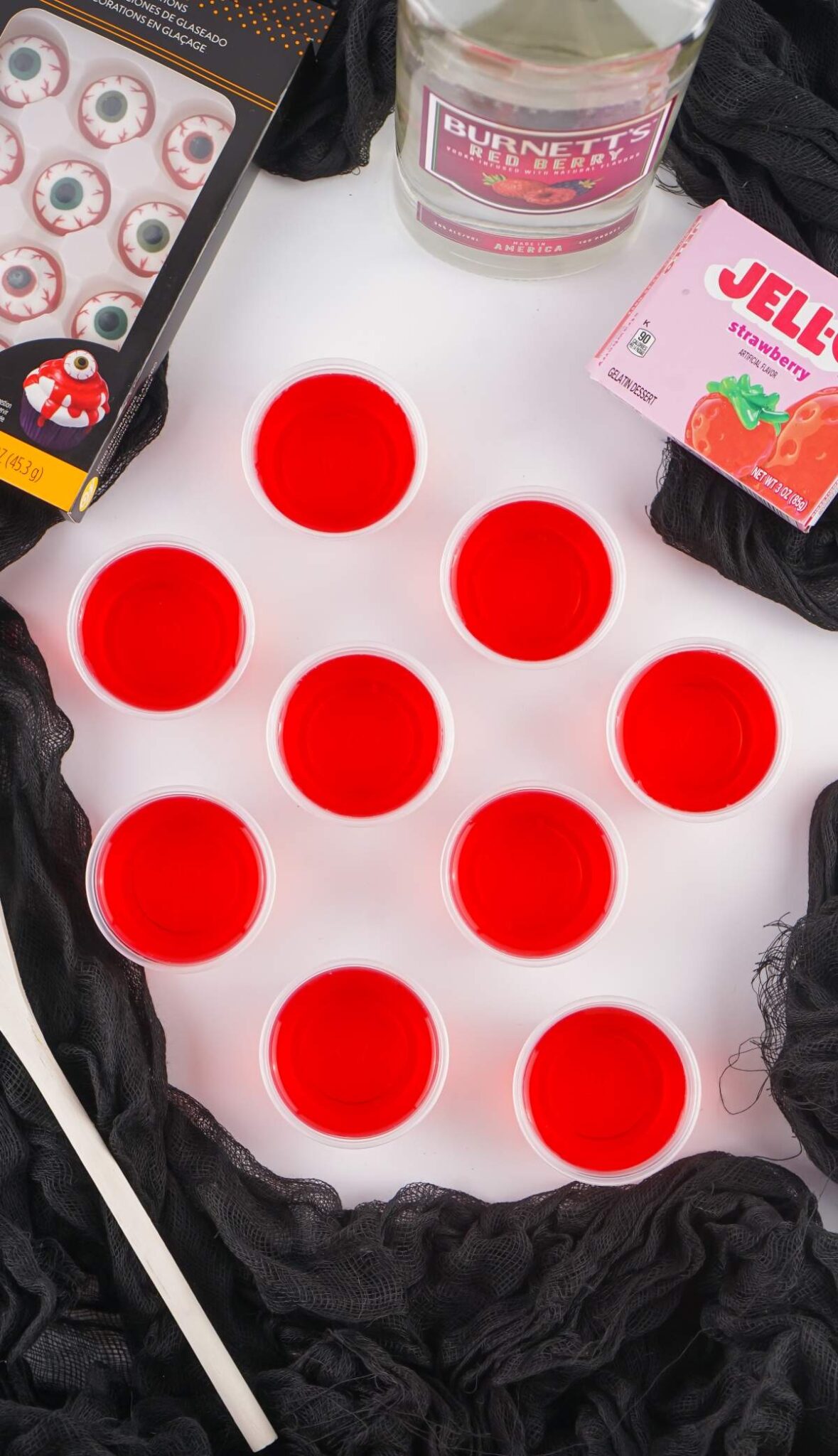 Halloween Eyeball Jello Shots - xoxoBella