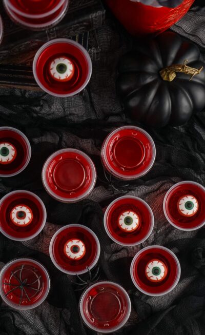 Halloween Eyeball Jello Shots - xoxoBella