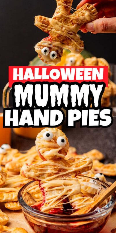 Halloween Mummy Hand Pies - xoxoBella