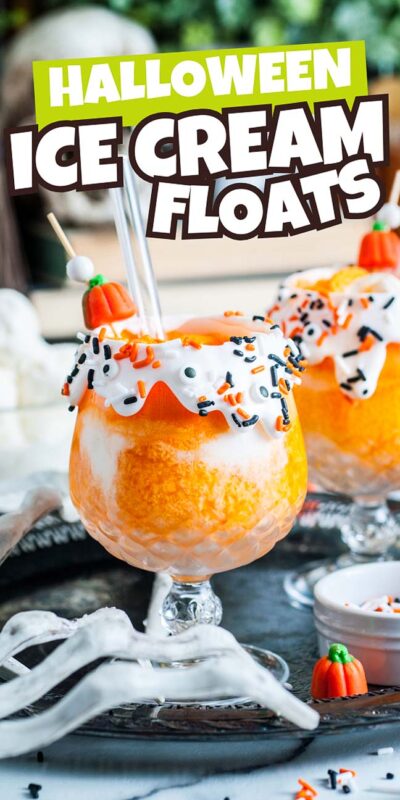 Halloween Ice Cream Floats - xoxoBella