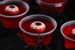 Halloween Eyeball Jello Shots - xoxoBella