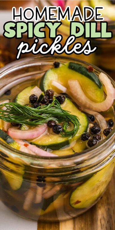 Spicy Dill Pickles - xoxoBella