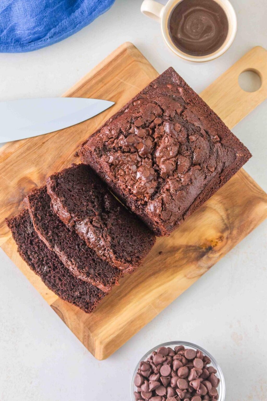 Chocolate Loaf Bread - xoxoBella