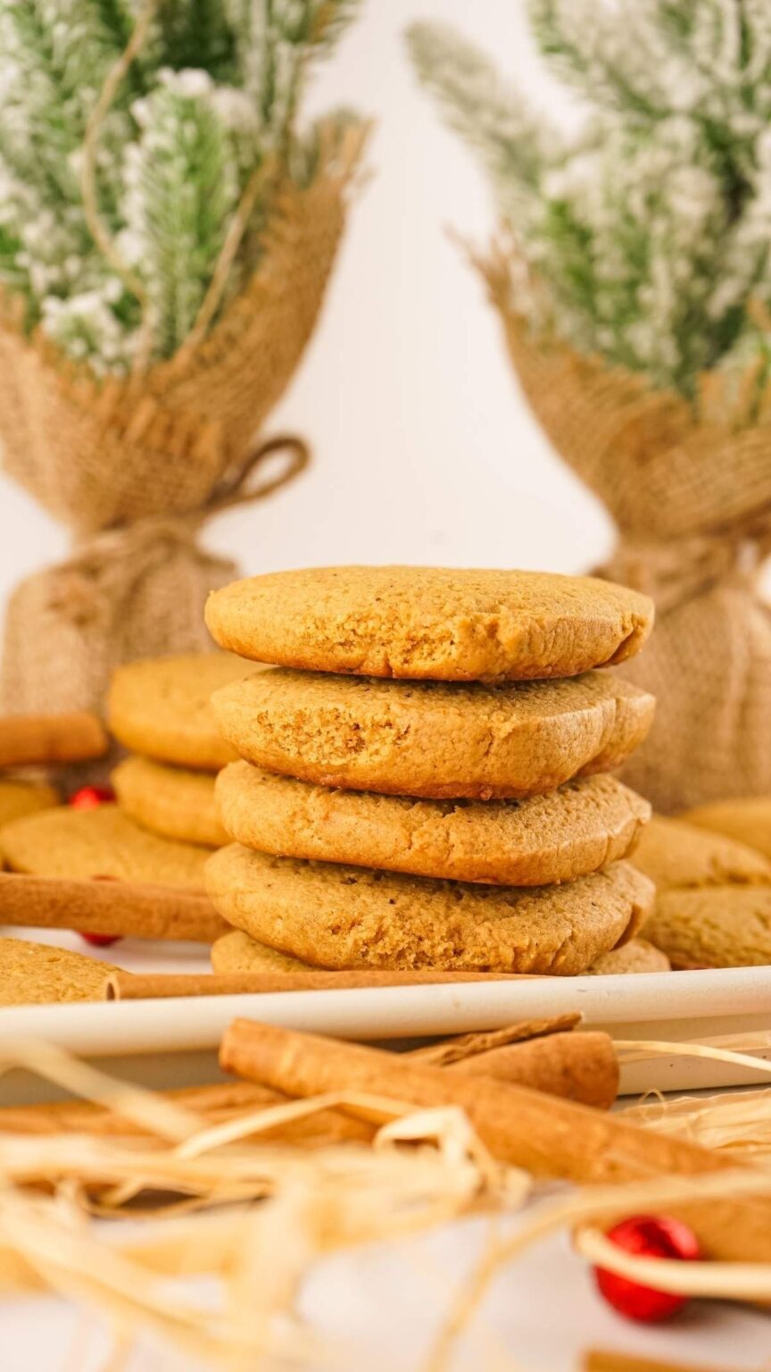 Gingersnap Icebox Cookies - xoxoBella