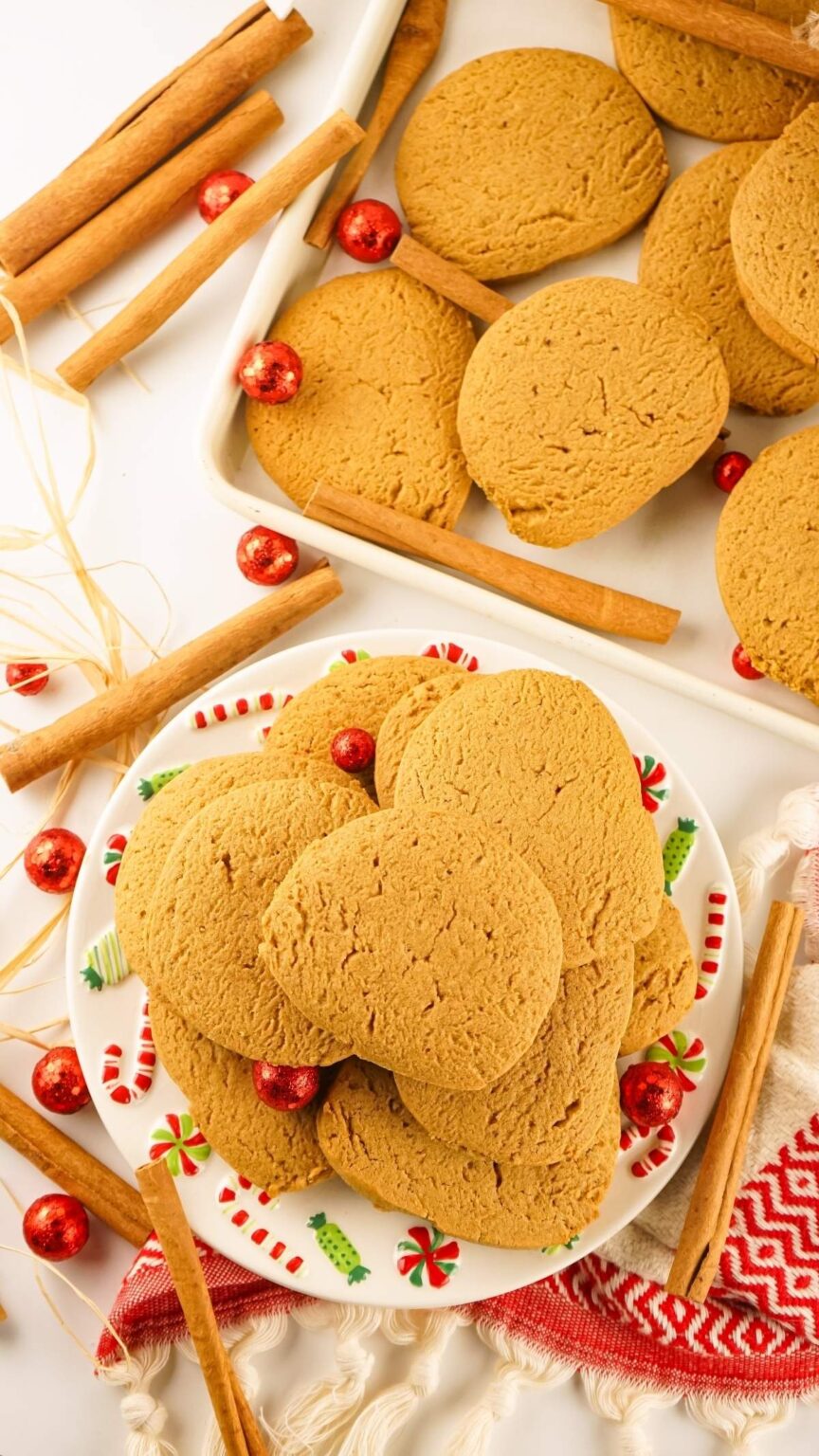 Gingersnap Icebox Cookies - xoxoBella