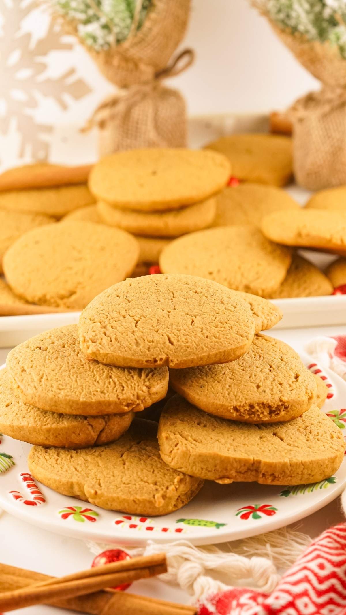 Gingersnap Icebox Cookies - xoxoBella