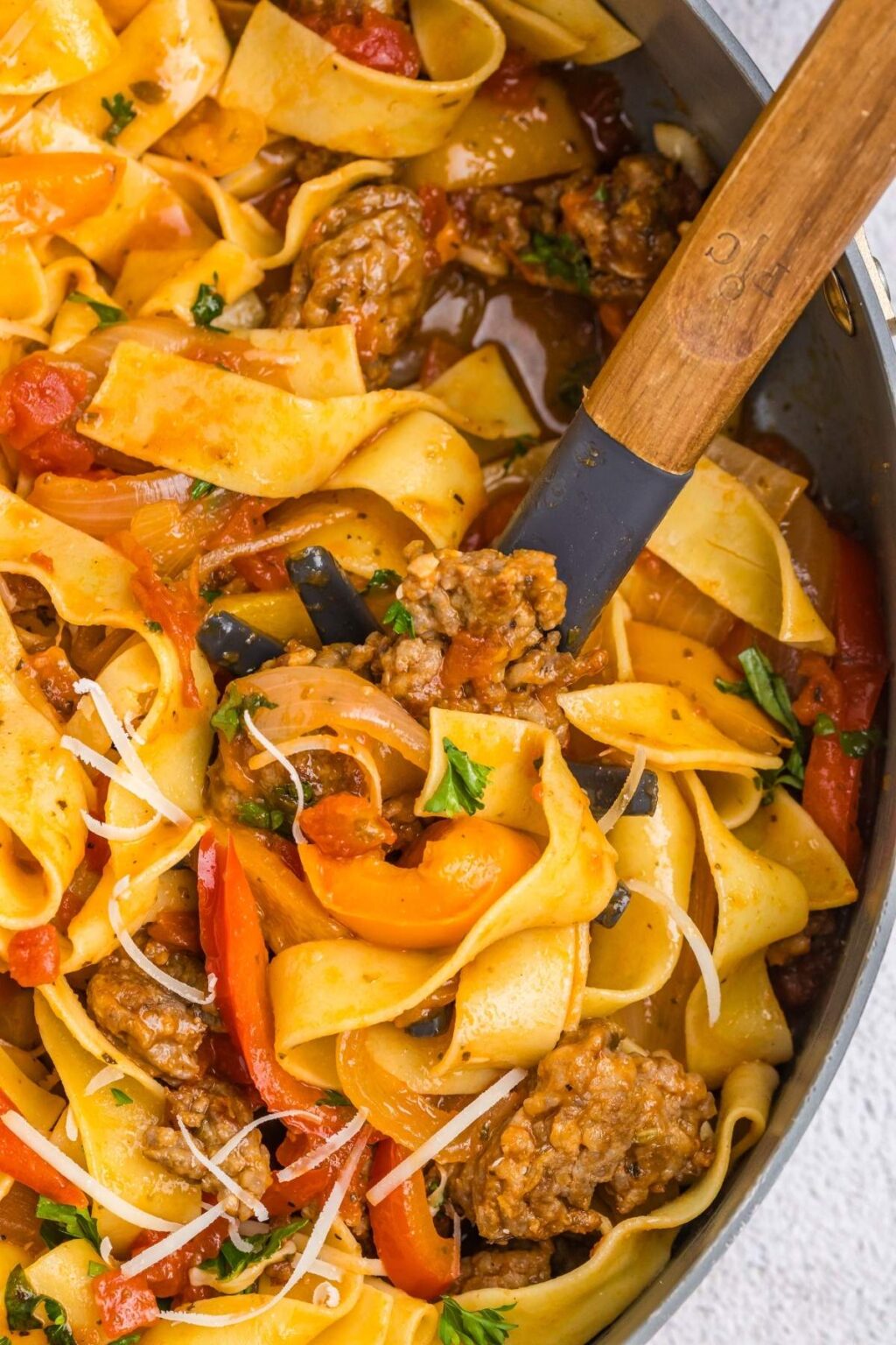 Italian Drunken Noodles - xoxoBella
